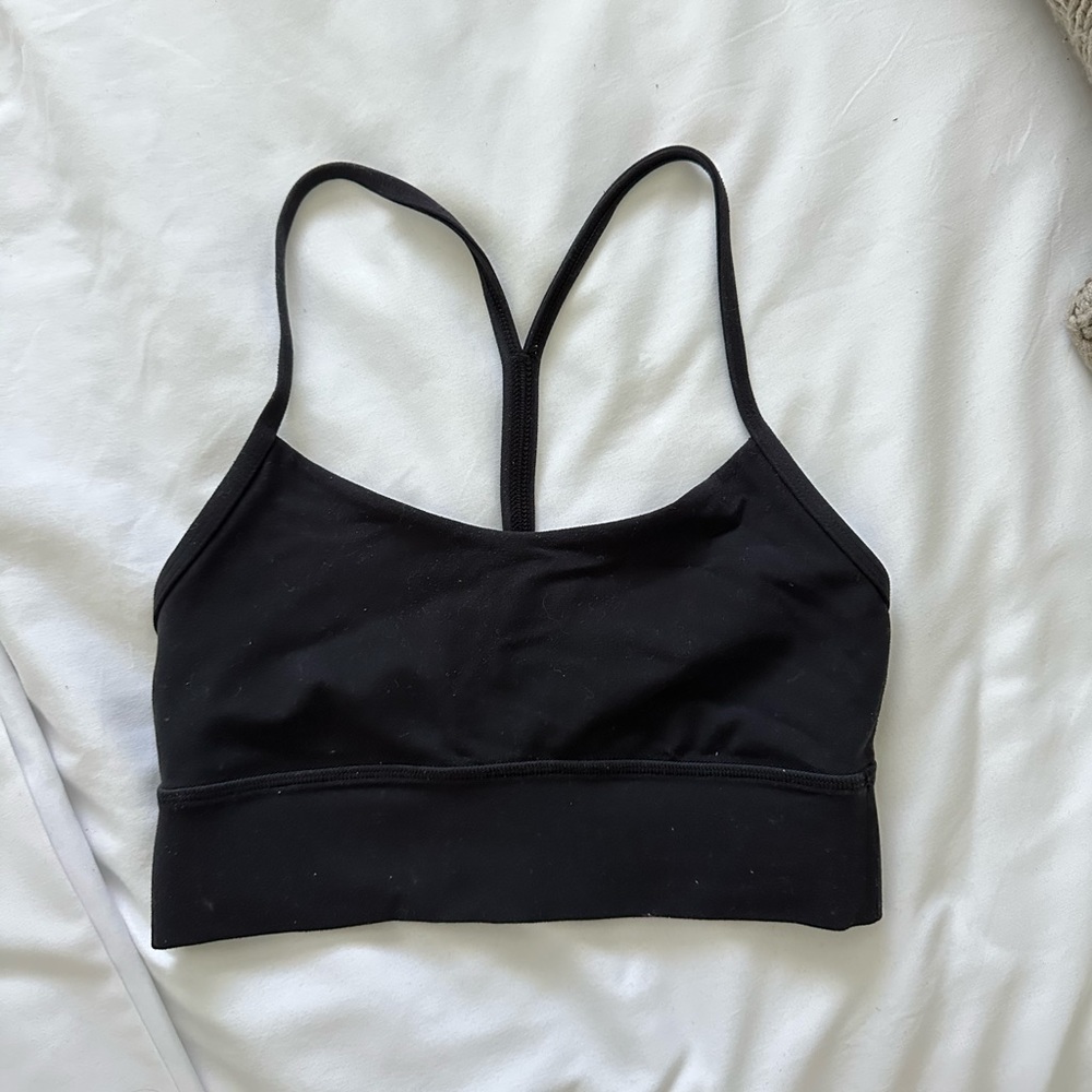 Black Flow Y Longline Bra - Gem